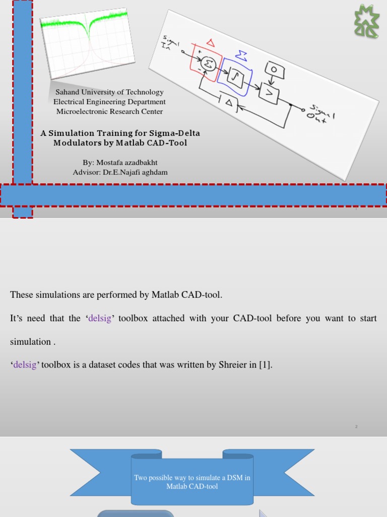 CTDSM Using Matlab | PDF | Electromagnetism | Electrical Engineering