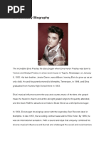 Infographic: Elvis | PDF