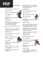 DND Insanity Table | PDF | Insanity | Psychotherapy