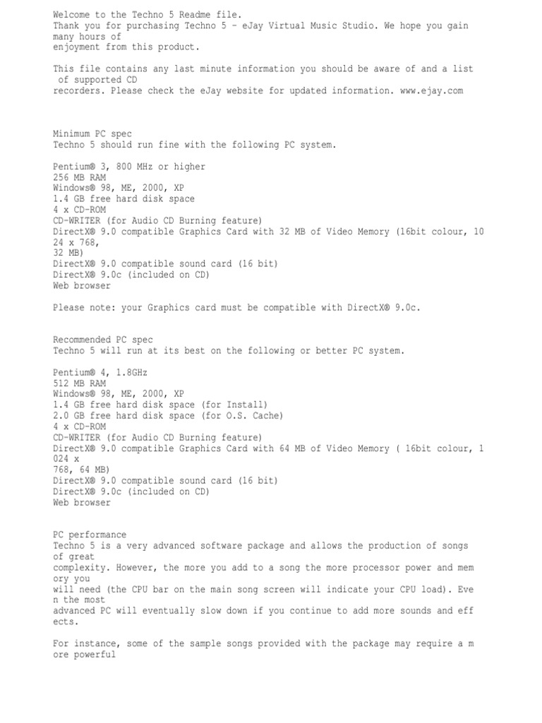 Read Me | PDF | Cd Rom | Microsoft Windows