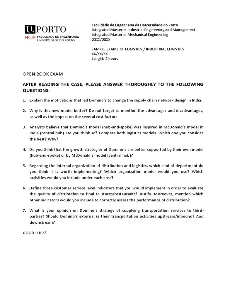 Open Book Exam: After Reading The Case, Please Answer Thoroughly To The ...