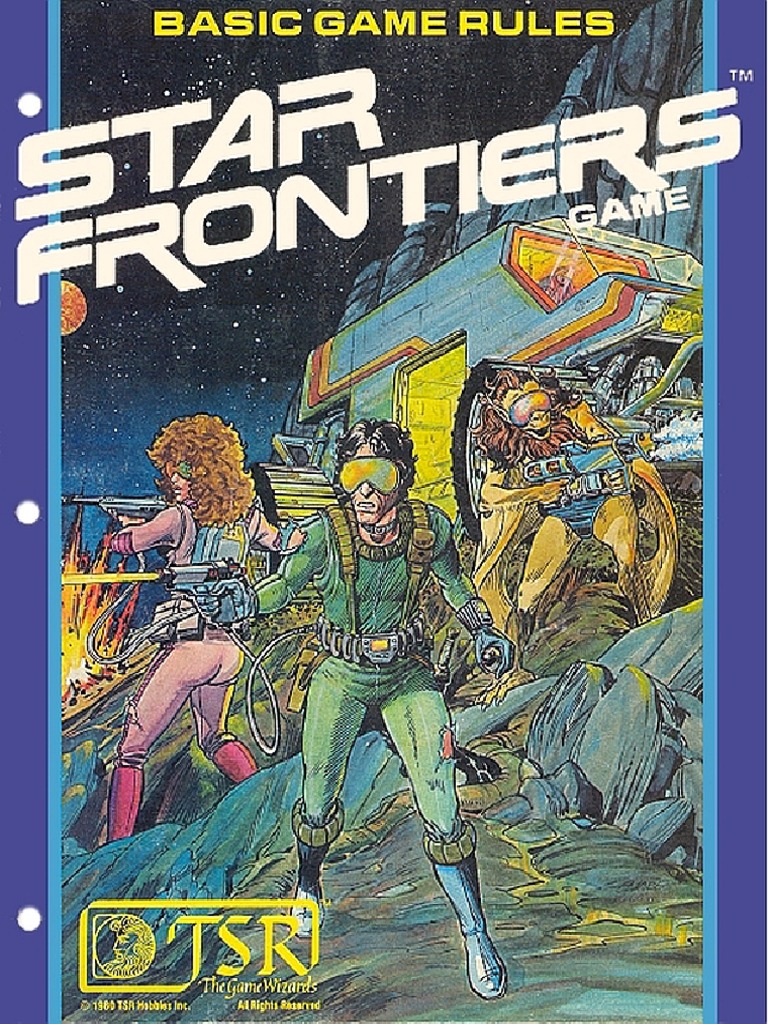 Star Frontiers - Basic Game Rules (1980) | PDF | Outer Space | Nature