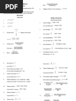 Formula Matematik Tingkatan 2 | PDF