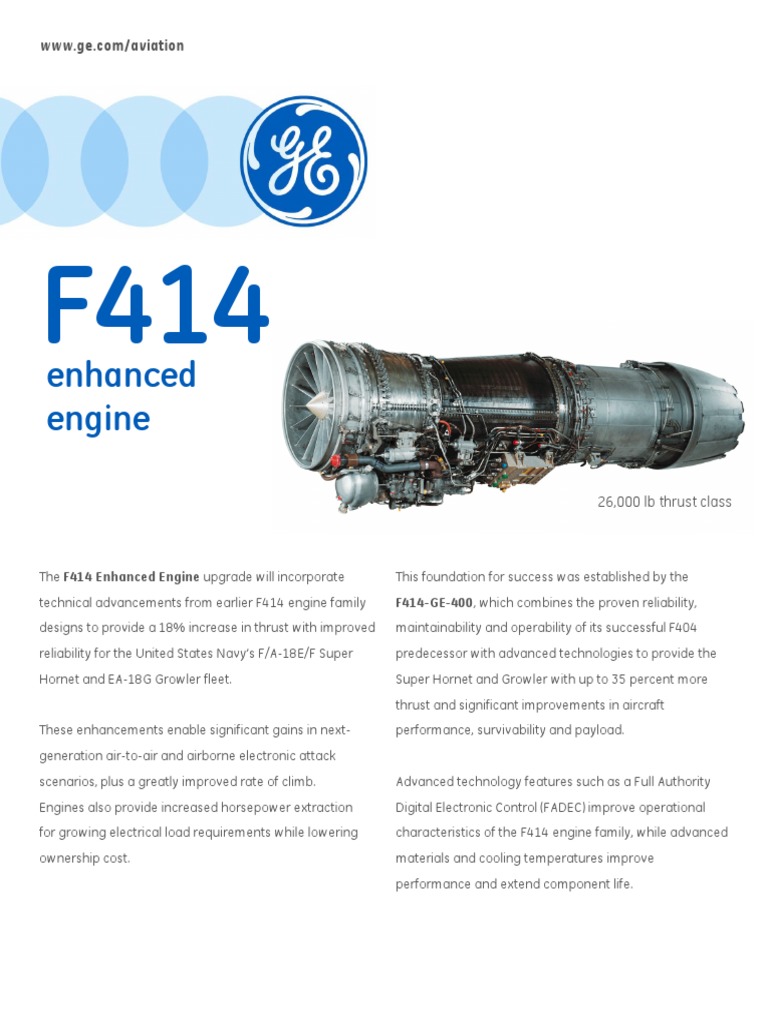 Datasheet F414 Enhanced | PDF
