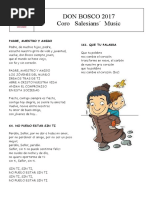 Himno Instituto Don Bosco | PDF