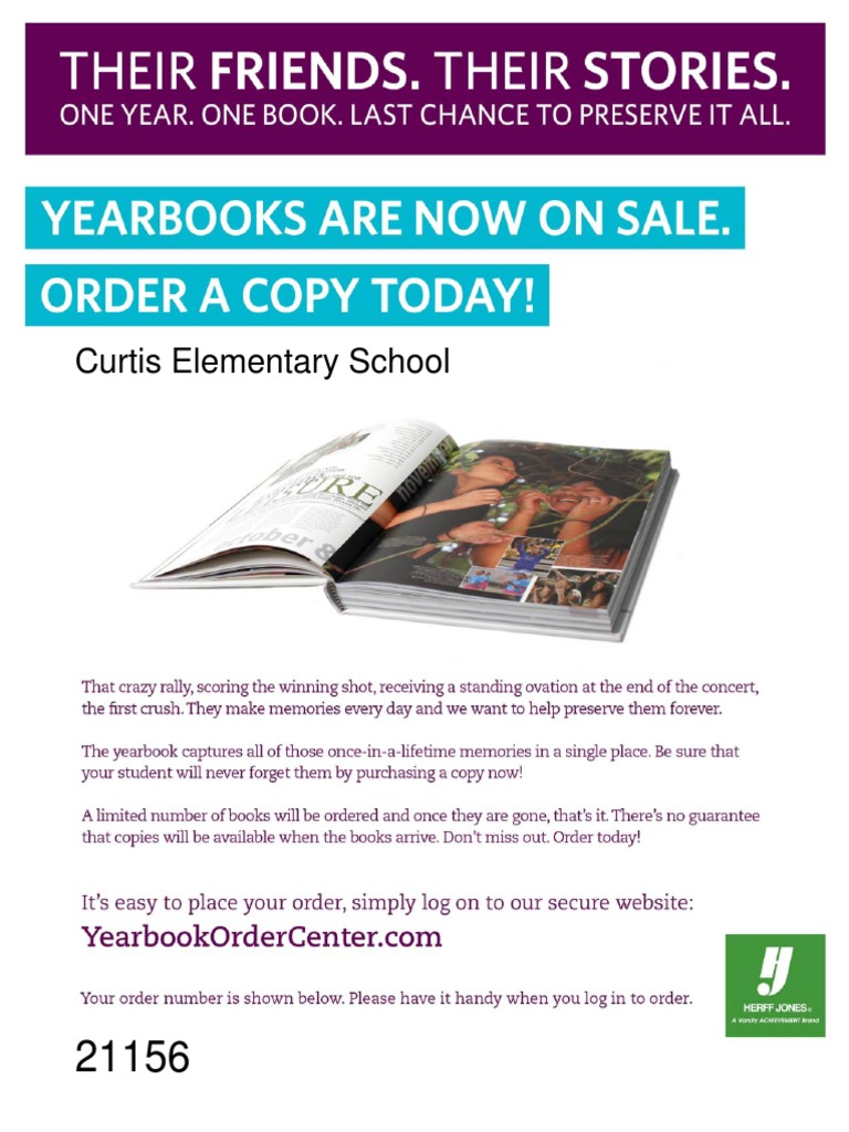 Yearbook Flyer | PDF
