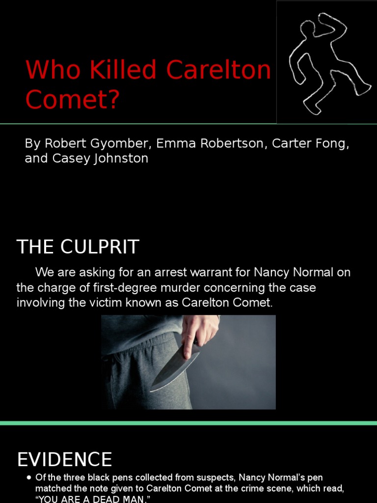 Murder Case Presentation | PDF | Karyotype | Chromosome