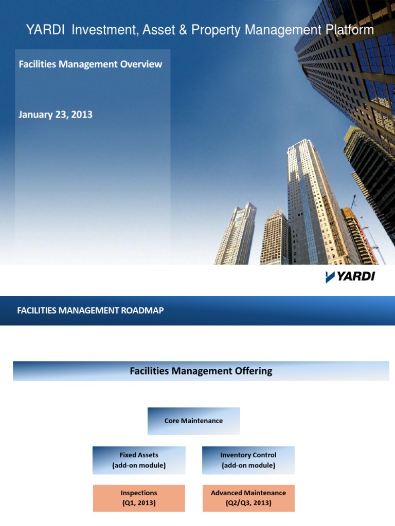 Overview of Yardi Maintenance | Mobile App | Inventory
