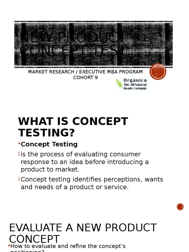 New Product Concept Test | PDF