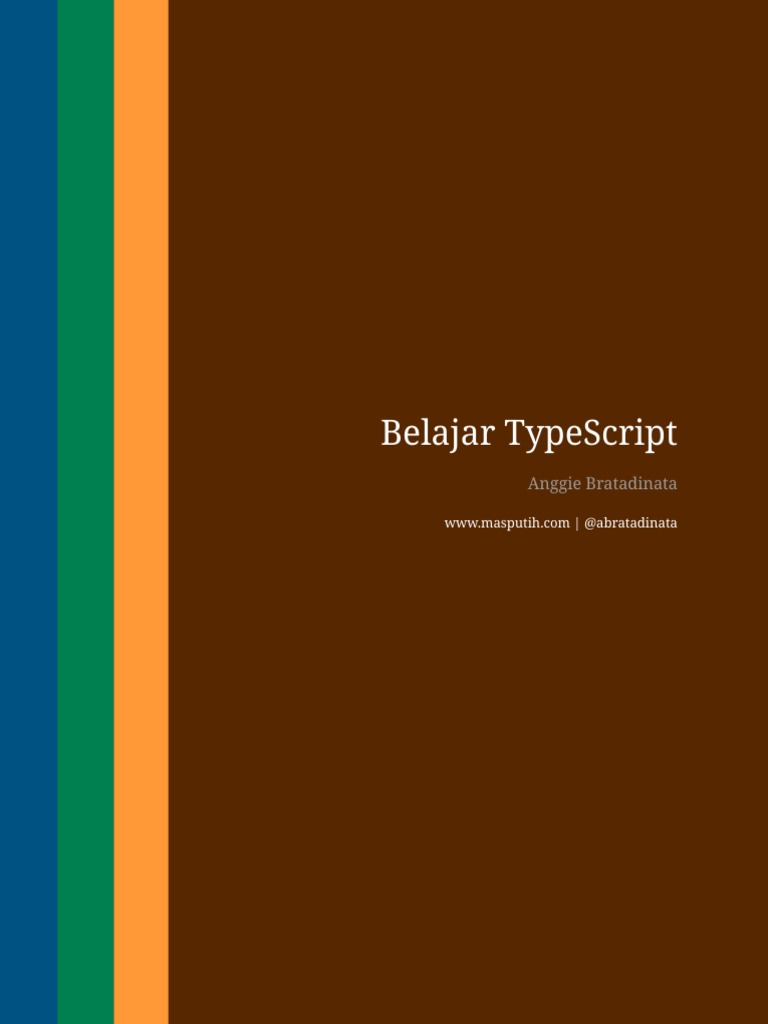 Belajar Typescript Untuk Beginner | PDF