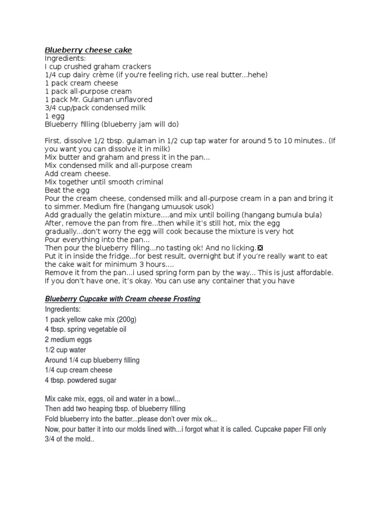 Recipe Sweets | PDF | Cakes | Butter