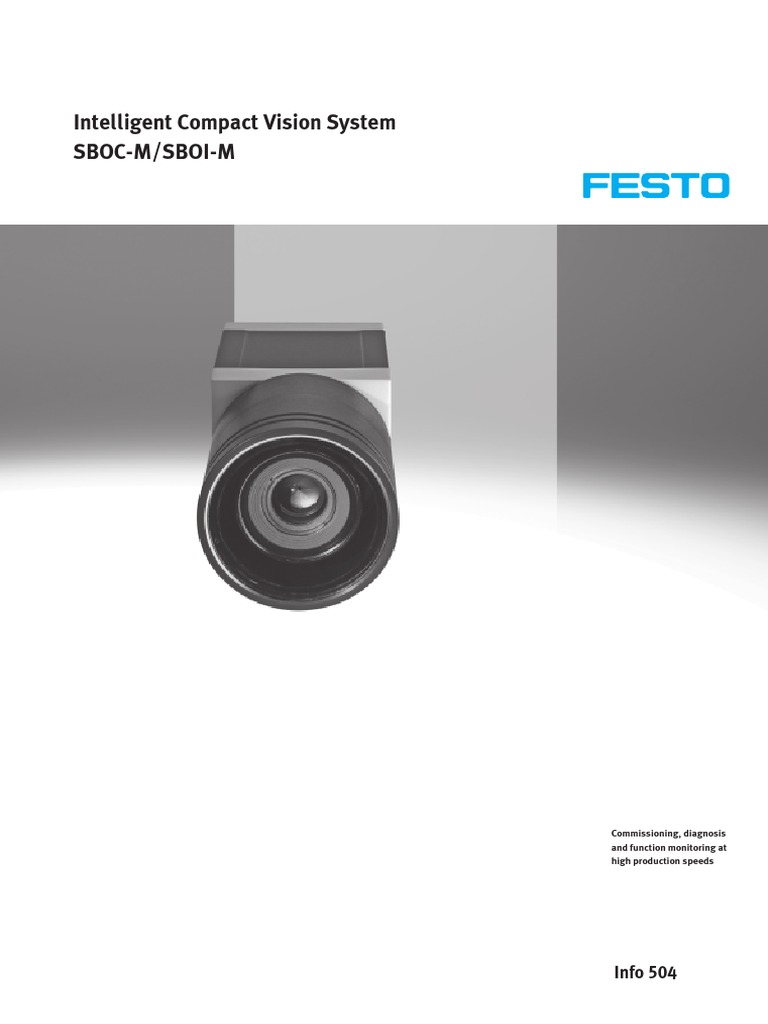 Intelligent Compact Vision System Sboc-M/Sboi-M: Info 504 | PDF | Valve ...