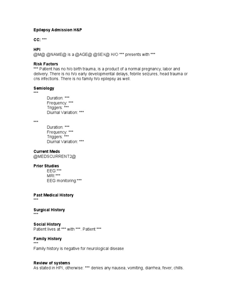 Comprehensive Neurological Examination and Admission Plan for a Patient ...