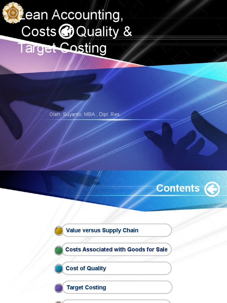 Lean Accounting and Costing Insights | PDF