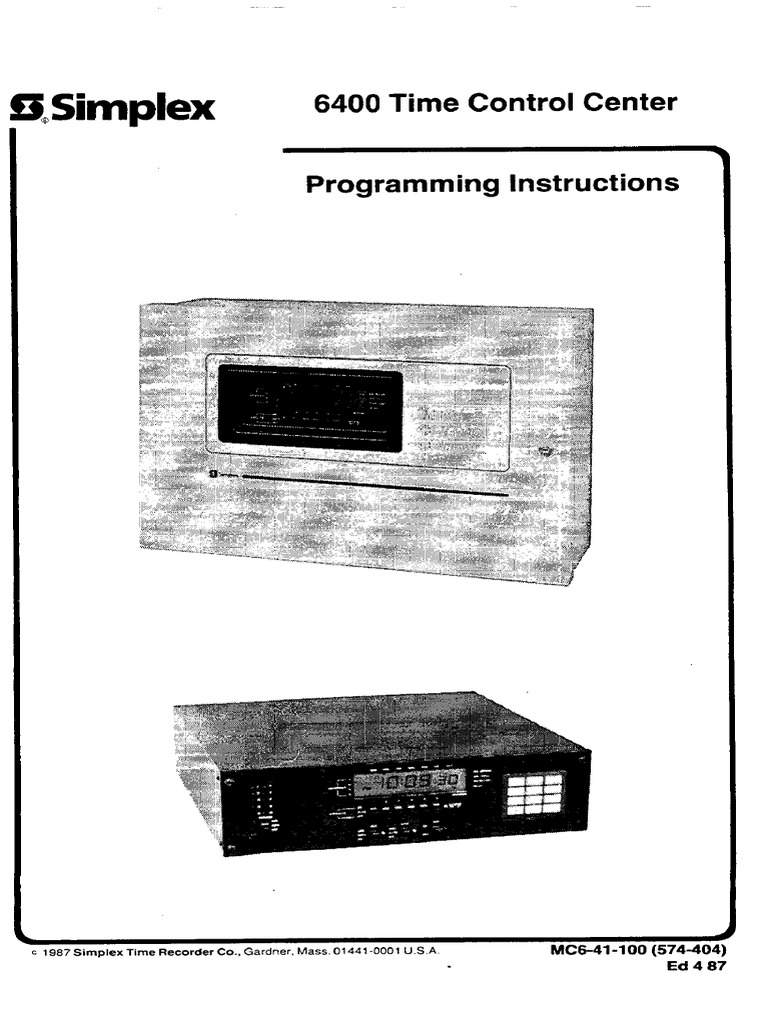 6400 User Manual | PDF