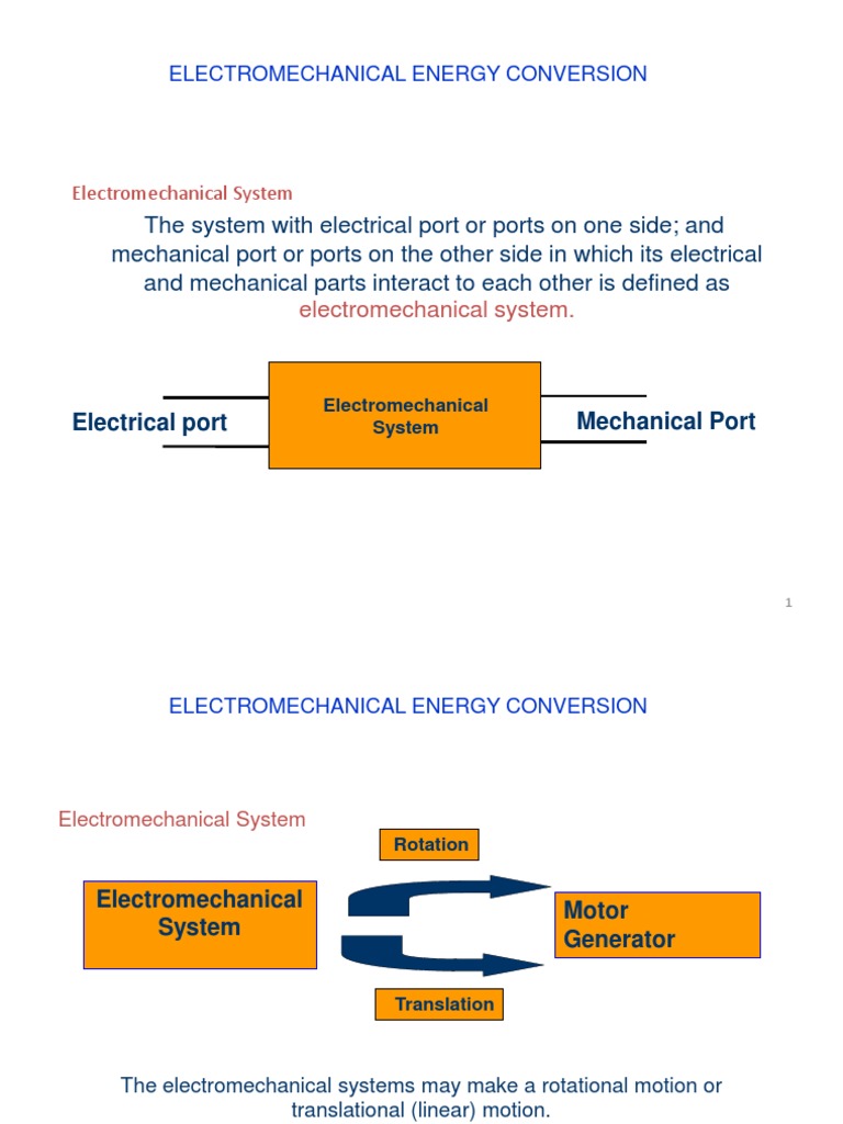 Electromagnetic Energy Conversion Lecture Notes Transformer Magnetic Field