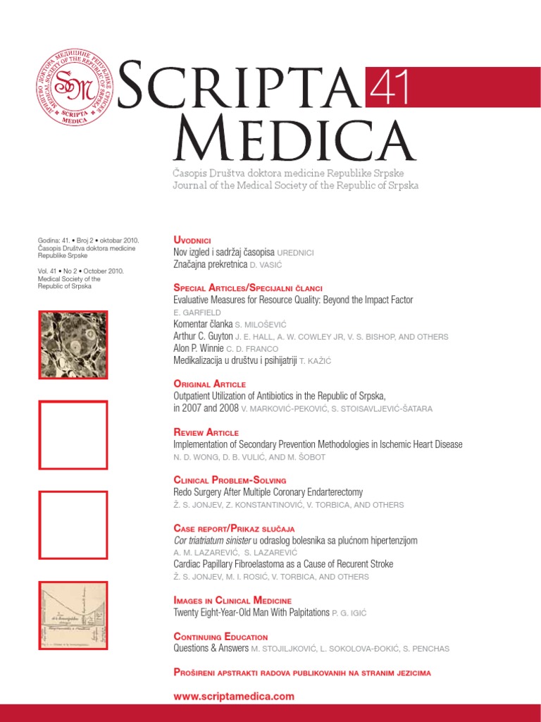 Scripta Medica 41 Broj 2 | PDF | Testicle | Luteinizing Hormone