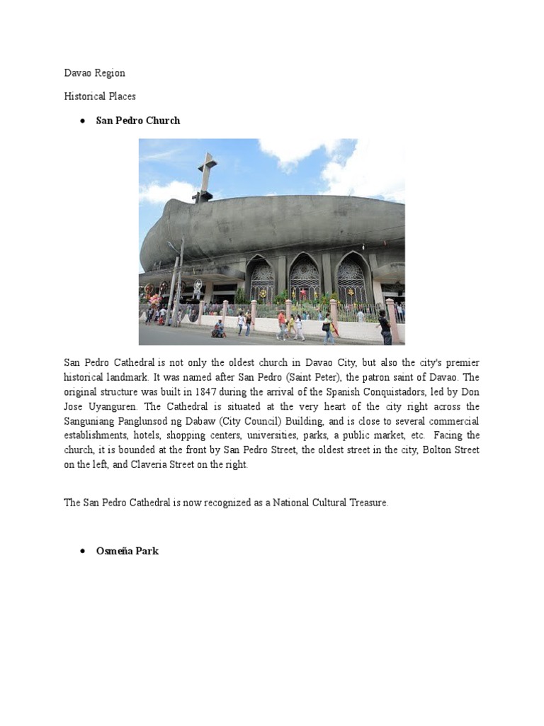 Davao Region | PDF | Philippines | Tourism And Leisure