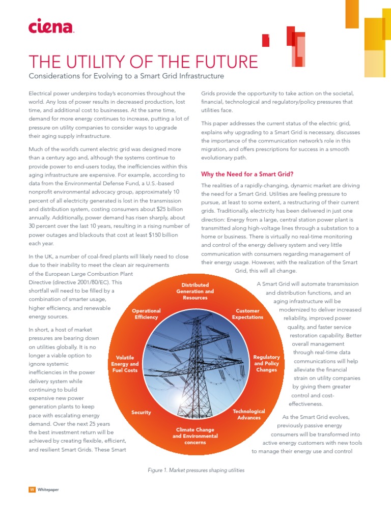 The Utility of The Future WP | PDF | Smart Grid | Electrical Grid