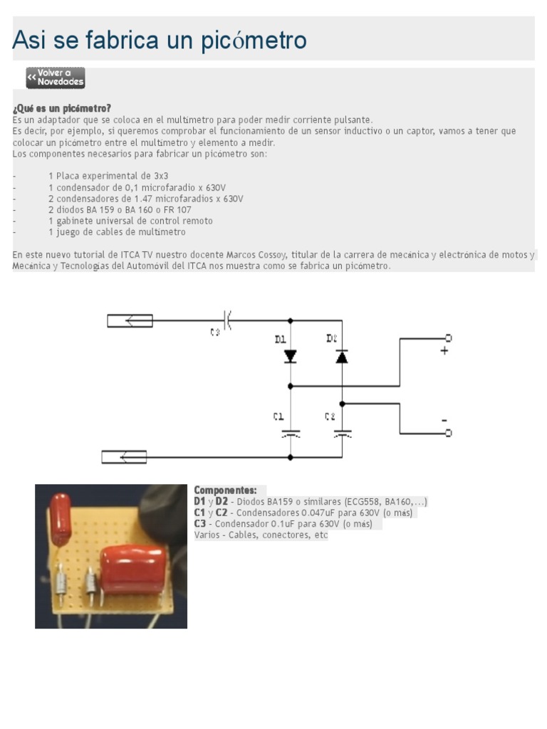 Asi Se Fabrica Un Picómetro Automotriz