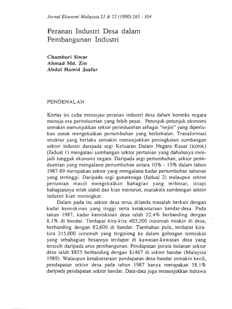 Industri Desa | PDF