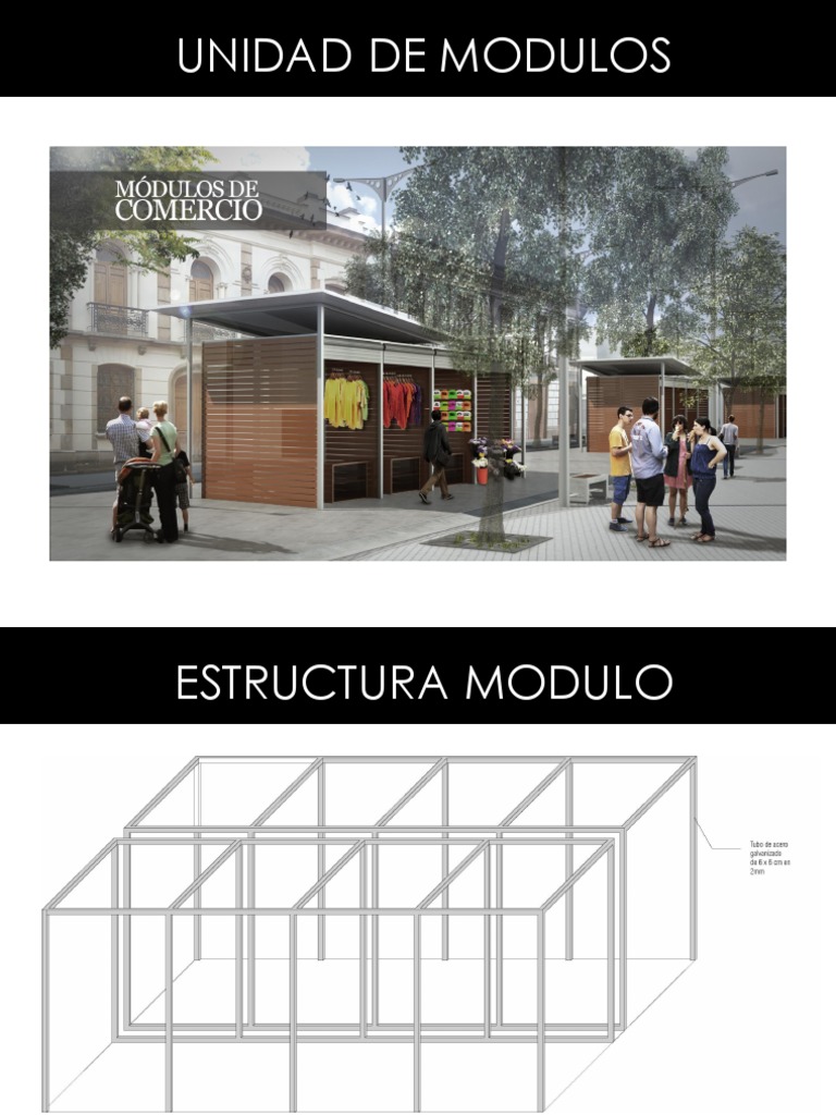 Diseño de Modulos Urbanos | PDF