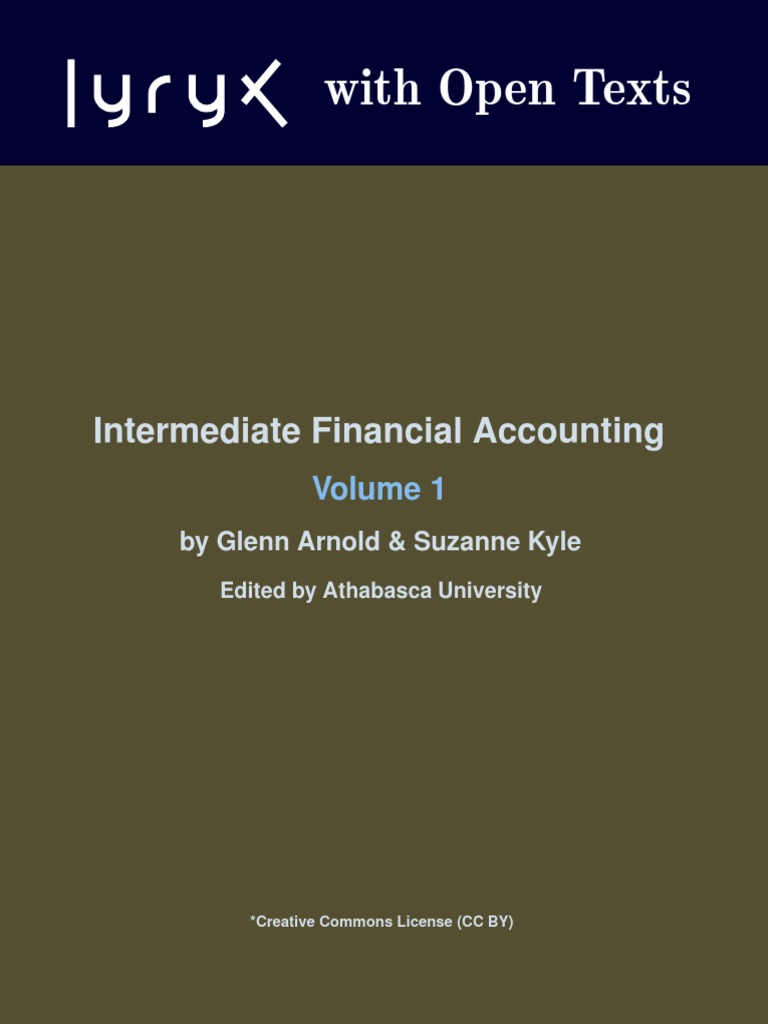 Intermediate Financial Accounting 1 | PDF | Financial Accounting ...