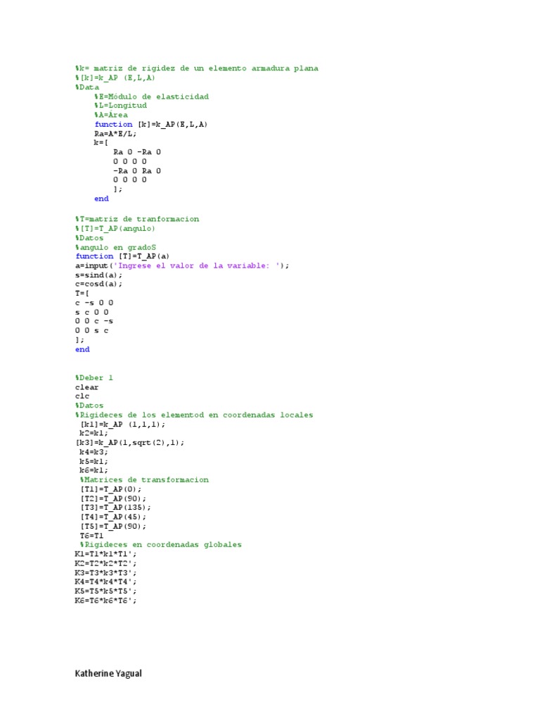 Ejercicio Matlab | PDF