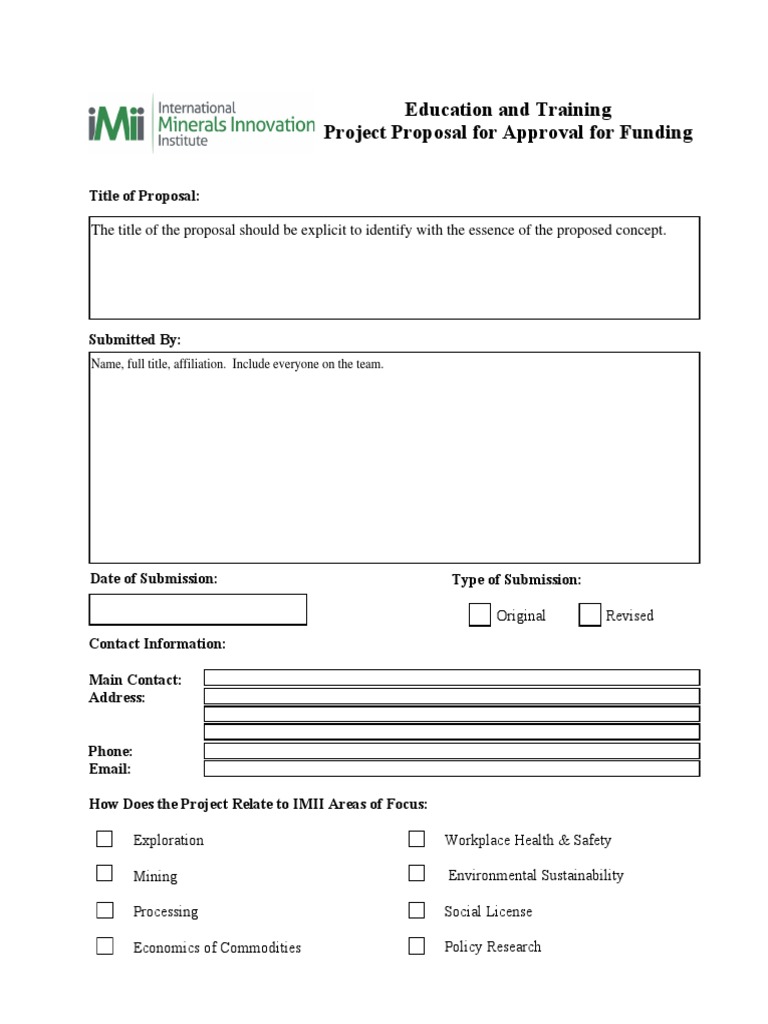 Education and Training Proposal Template PDF | PDF
