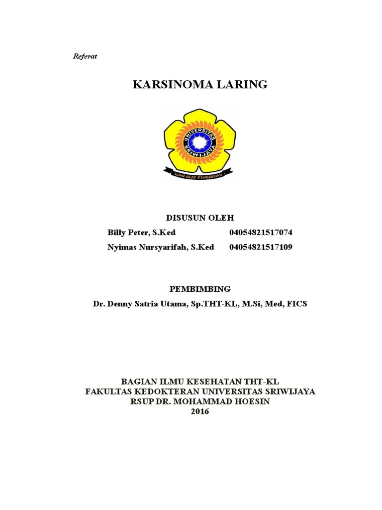 Referat CA Laring | PDF