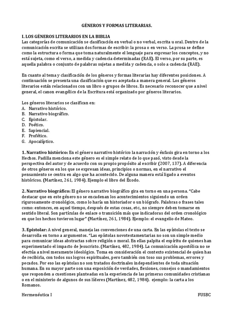 Géneros y Formas Literarias | PDF | Prosa | Poesía