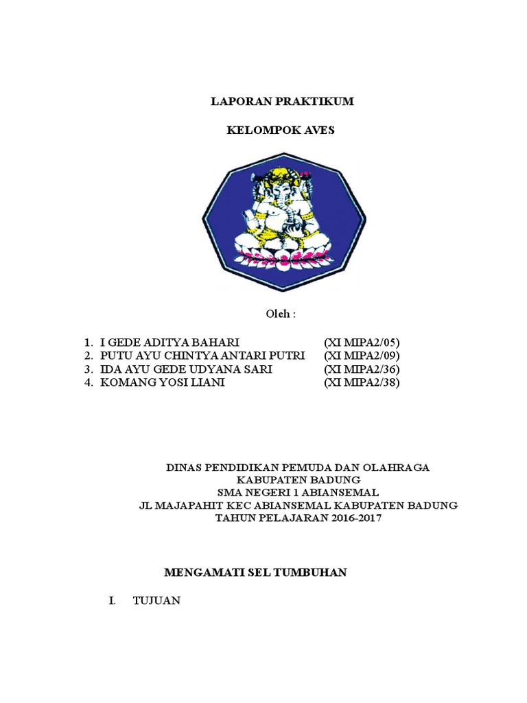 Laporan Praktikum Pengamatan | PDF