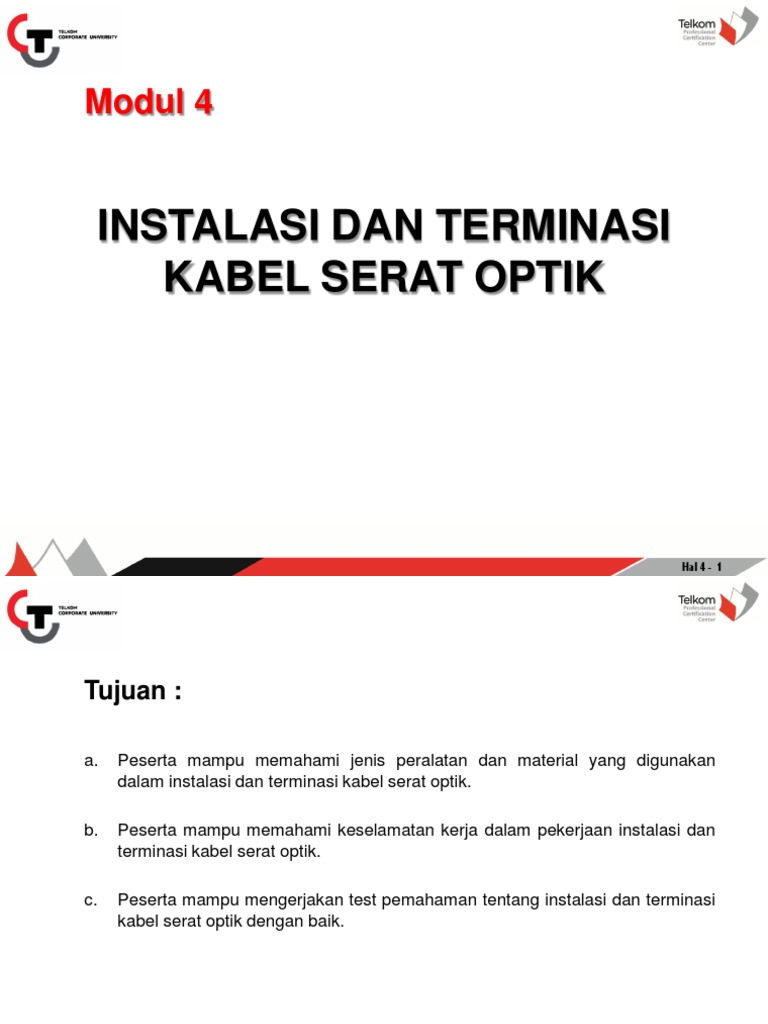 Modul-04. Instalasi & Term Kso-Edit 23 Okt | PDF