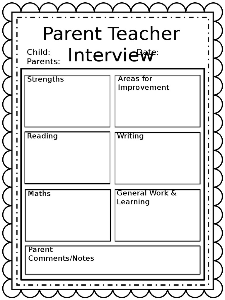 Parent Teacher Interview | PDF