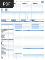 Talislanta 4E Form-Fillable Character Sheet | PDF