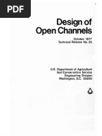 Open Channel Design | PDF | Storm Drain | Stormwater