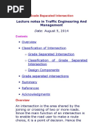 SANRAL Geometric Design Guide | PDF | Interchange (Road) | Road