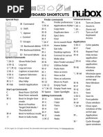 Snagit 2 Keyboard Shortcuts | PDF | Computer Keyboard | Keyboard Shortcut