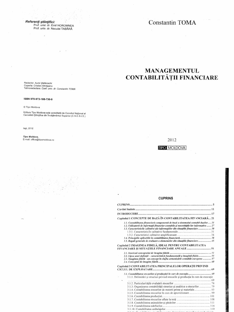 Carte Conta Financiara PDF | PDF
