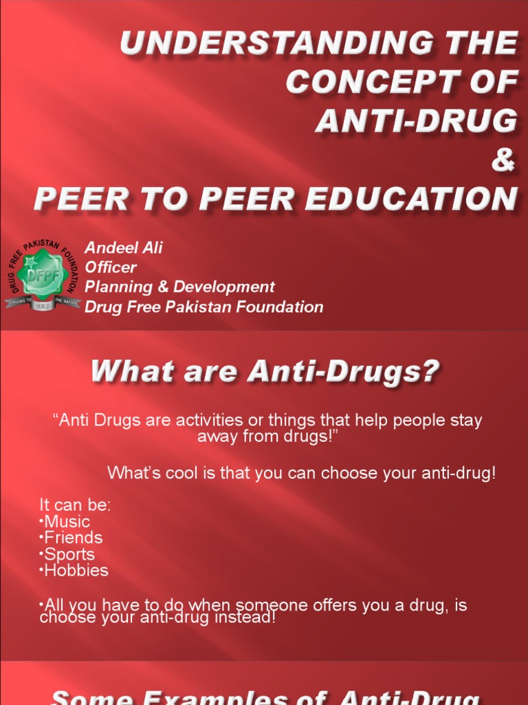 The Concept Anti-Drug P2P Education | PDF