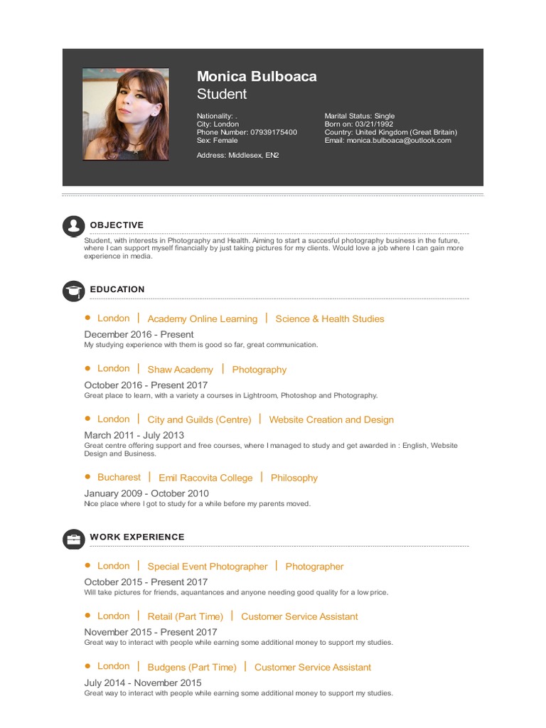 CurriculumVitae PDF | PDF