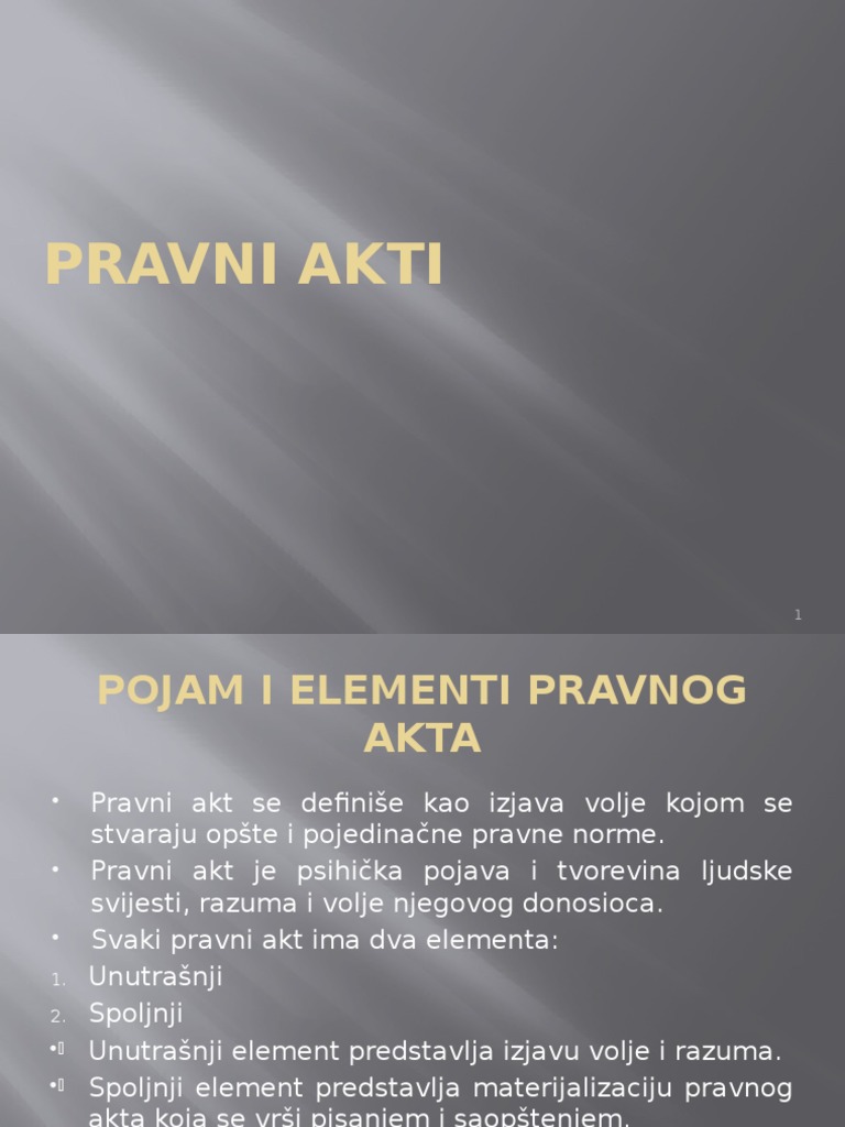 Pravni Akti 12 | PDF