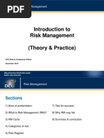 Principles of Sensible Risk Management | PDF
