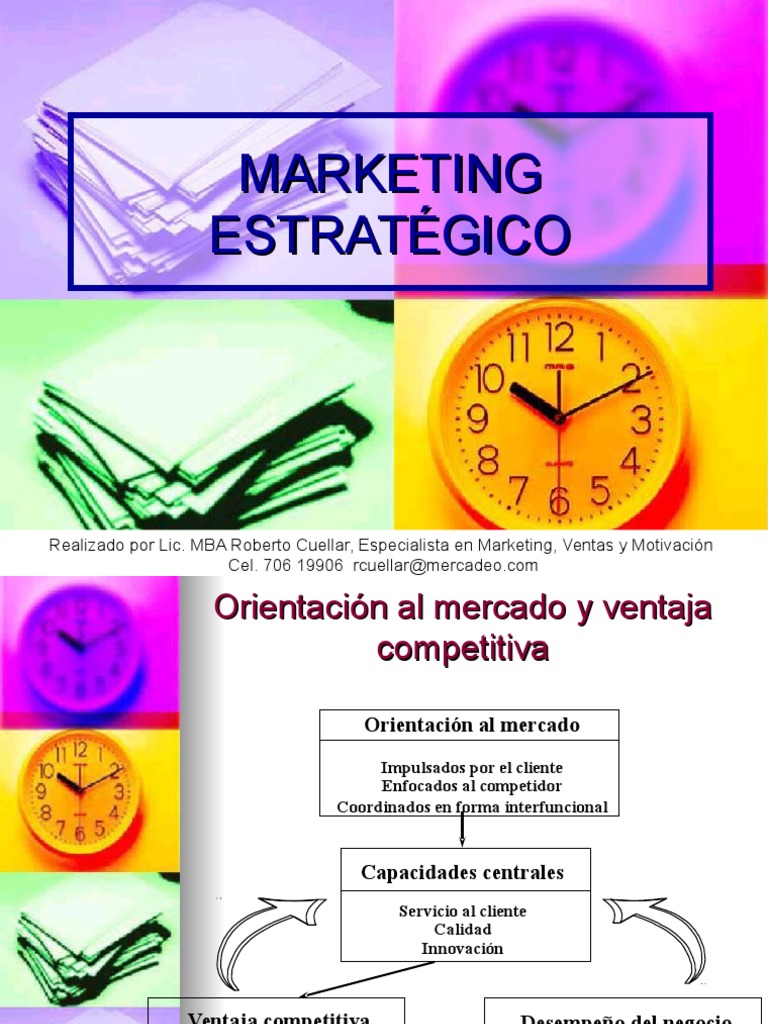 Marketing Estrategico | PDF | Producto (Negocio) | Marketing
