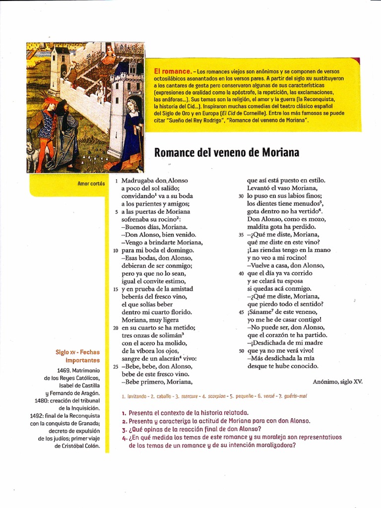 Romance Del Veneno de Moriana-2 | PDF