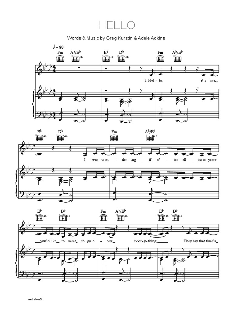 ADELE - 25 Songbook | PDF