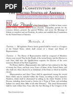 The Constitution of The United States - A Transcription - National ...