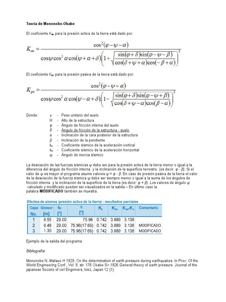 Mononobe Okabe Inter | PDF | Métodos y materiales de enseñanza ...