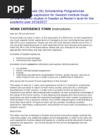 VETASSESS Statement of Service Template | PDF | Employment | Labor