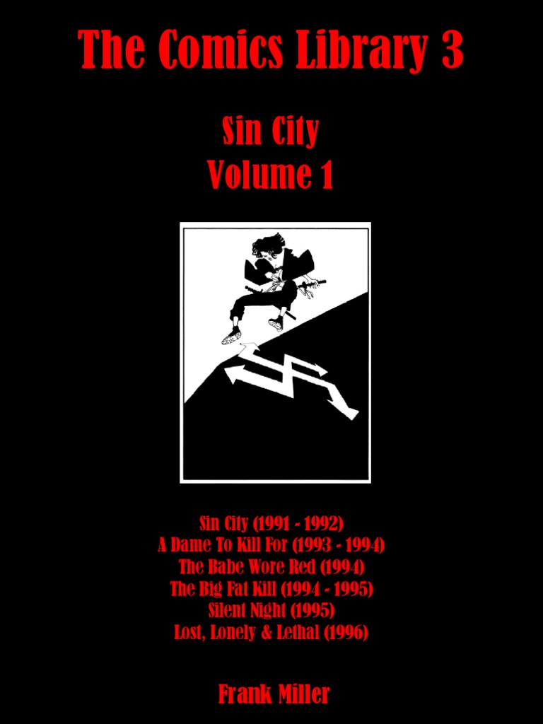 Sin City Volume 1 Overview | PDF | Mystery, Thriller & Crime Fiction ...